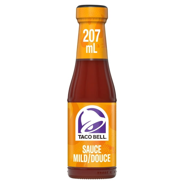 Taco Bell Mild Sauce, 207 mL Bottle, TB MILD SAUCE - Walmart.ca
