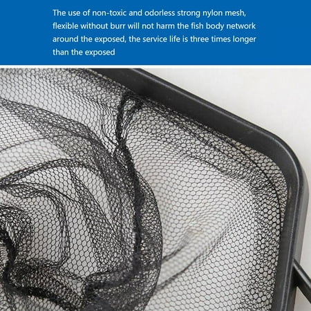 Fishing Net Long Handle Square Shape Aquarium Shrimp Capture Fish ...