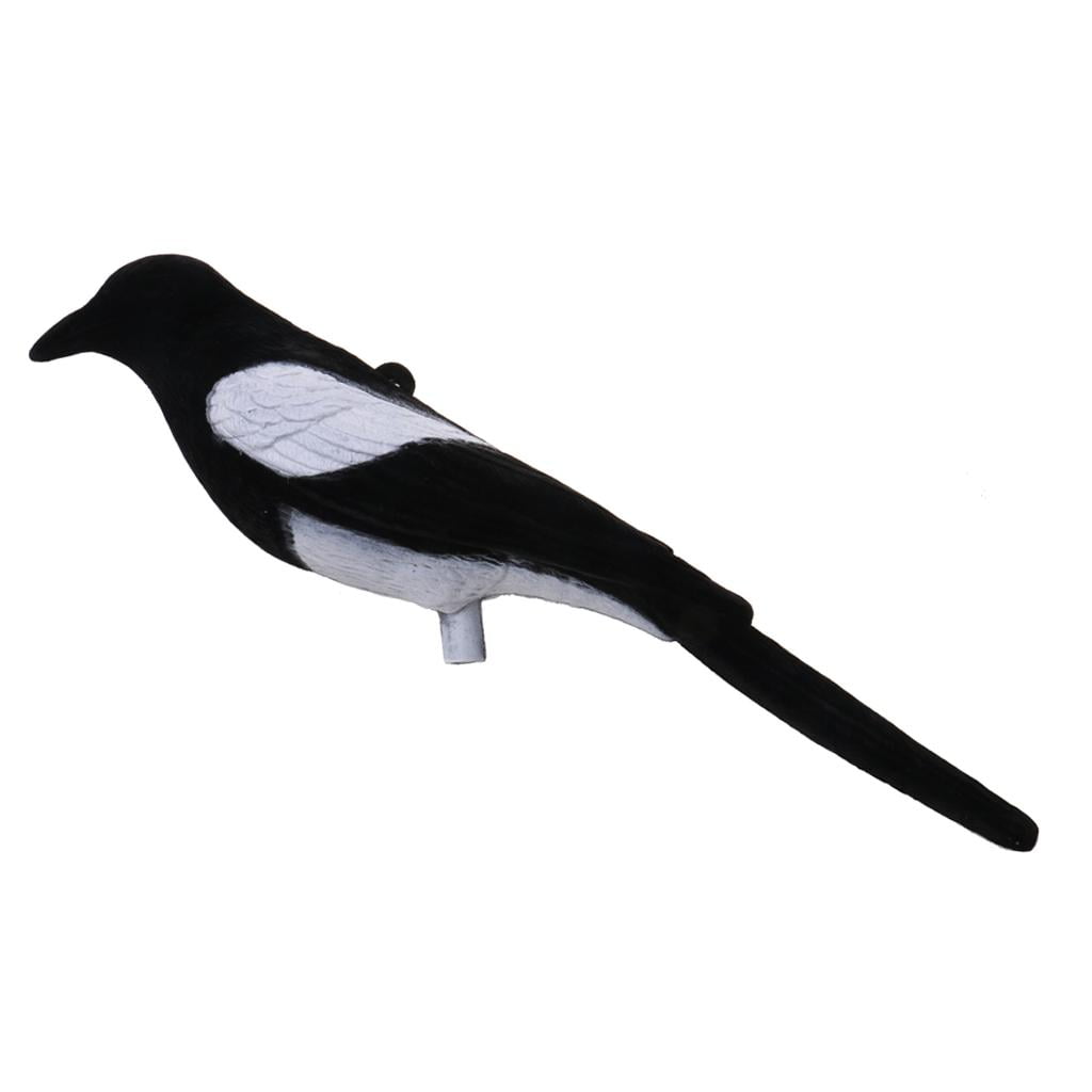 Decoy, Realistic Feathered Bird Artificial Magpie for indoor and ...