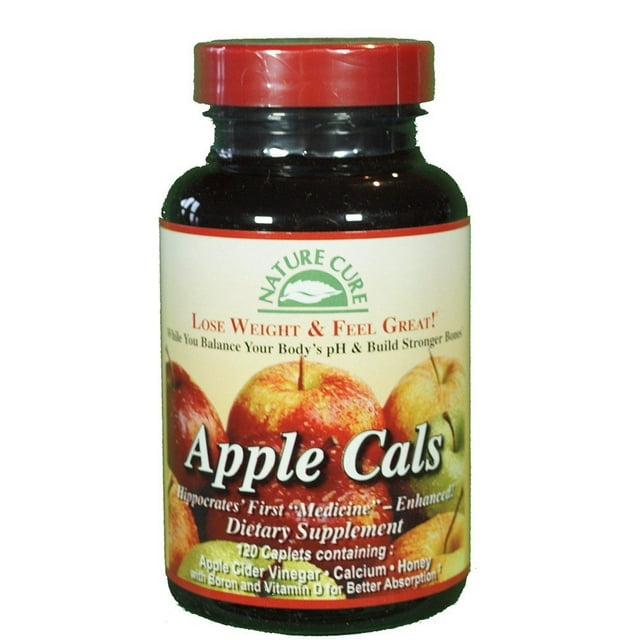 Nature Cure Bee Apple Cals 120 Caplet - Walmart.com