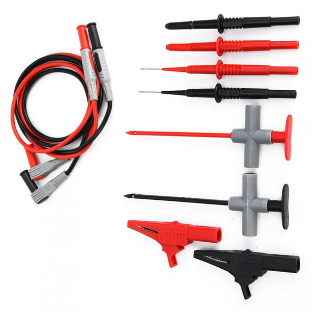 Loewten P1305B MultiFunctional Digital Multimeter Test Kit Test Probe ...