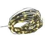 Holiday Time Indoor/Outdoor 33 feet Battery LED Wire Lights - Walmart ...