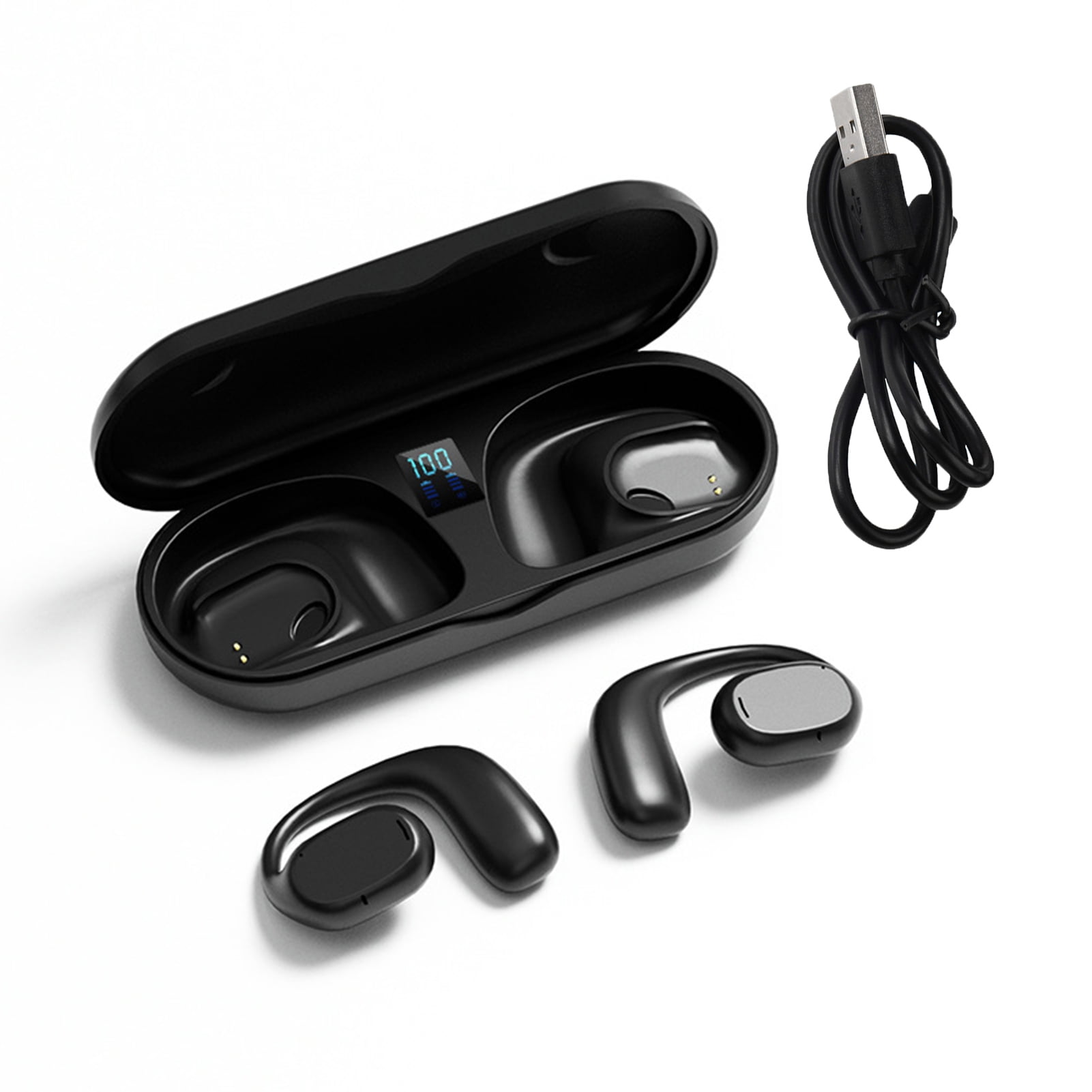 HES 1 Set Wireless Headphones Bluetooth-compatible 5.2 Active Noise ...