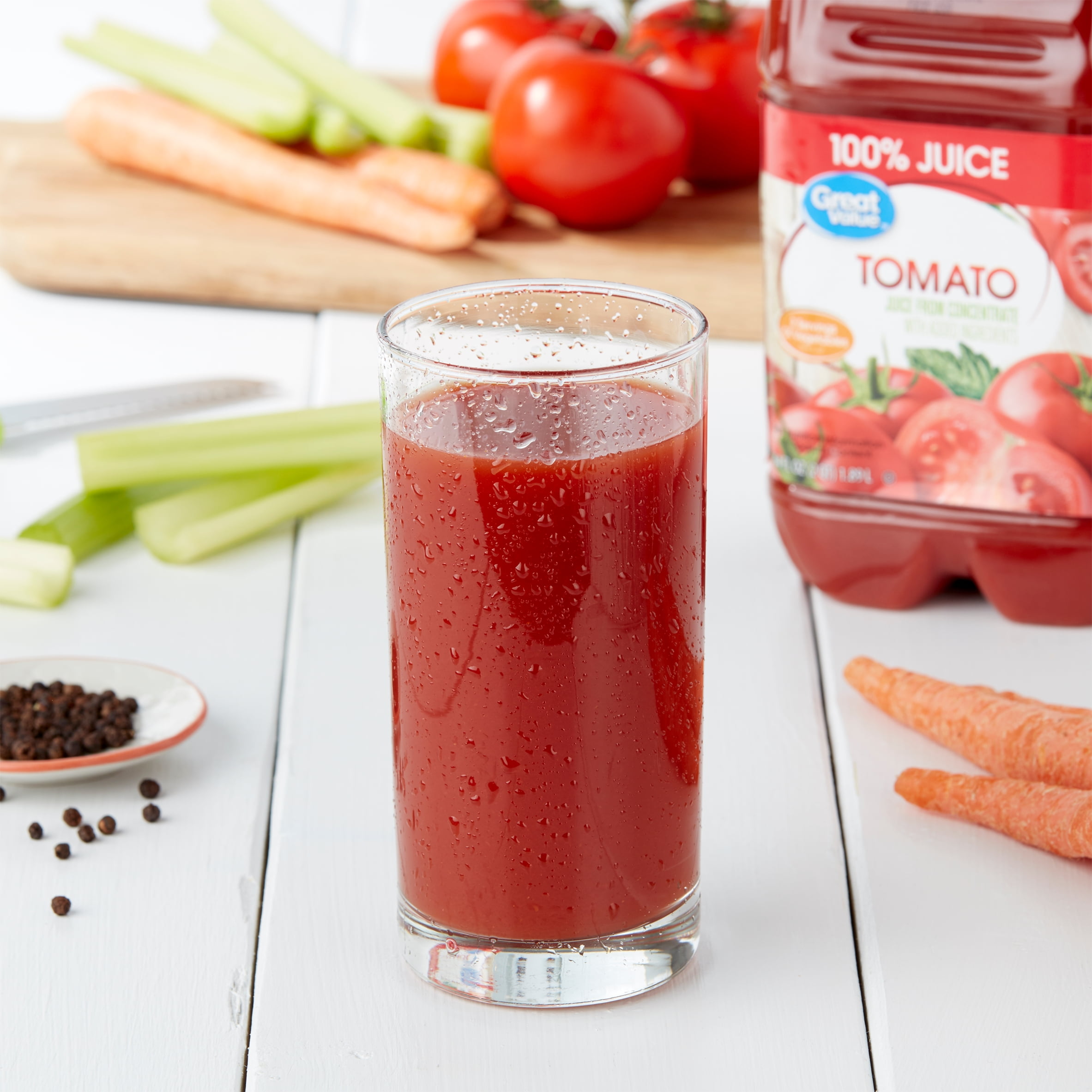 Great Value Tomato 100 Juice 64 Fl Oz Ph