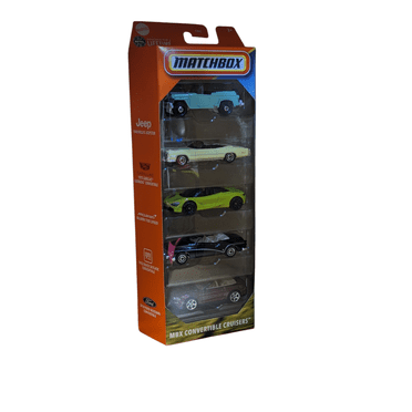 Matchbox City Adventure II 5 Car Pack 1:64 Scale Die Cast Vehicles ...