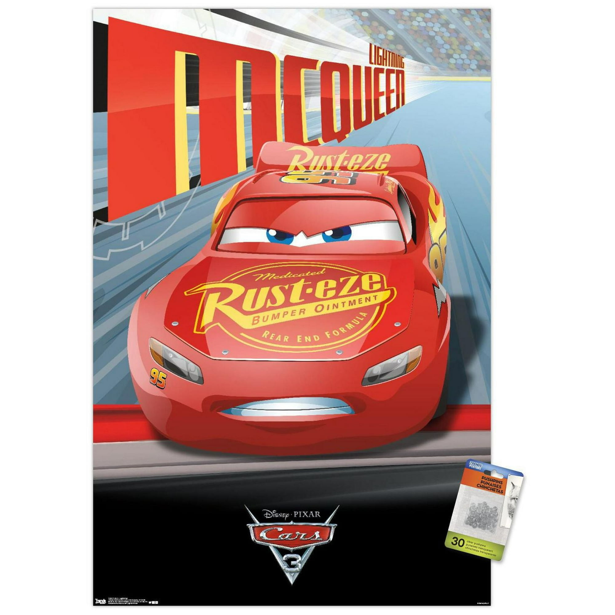 Click here for Trends International Disney Pixar Cars 3 - Lightni... prices