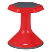 Learniture Learning Active Stool 15" Seat Height Red - Walmart.com