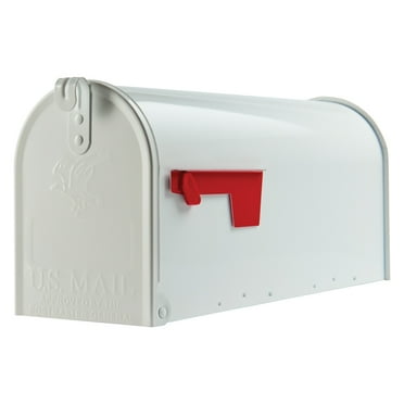 Gibraltar Mailboxes Outback Double Door, Large, Steel, Post Mount ...