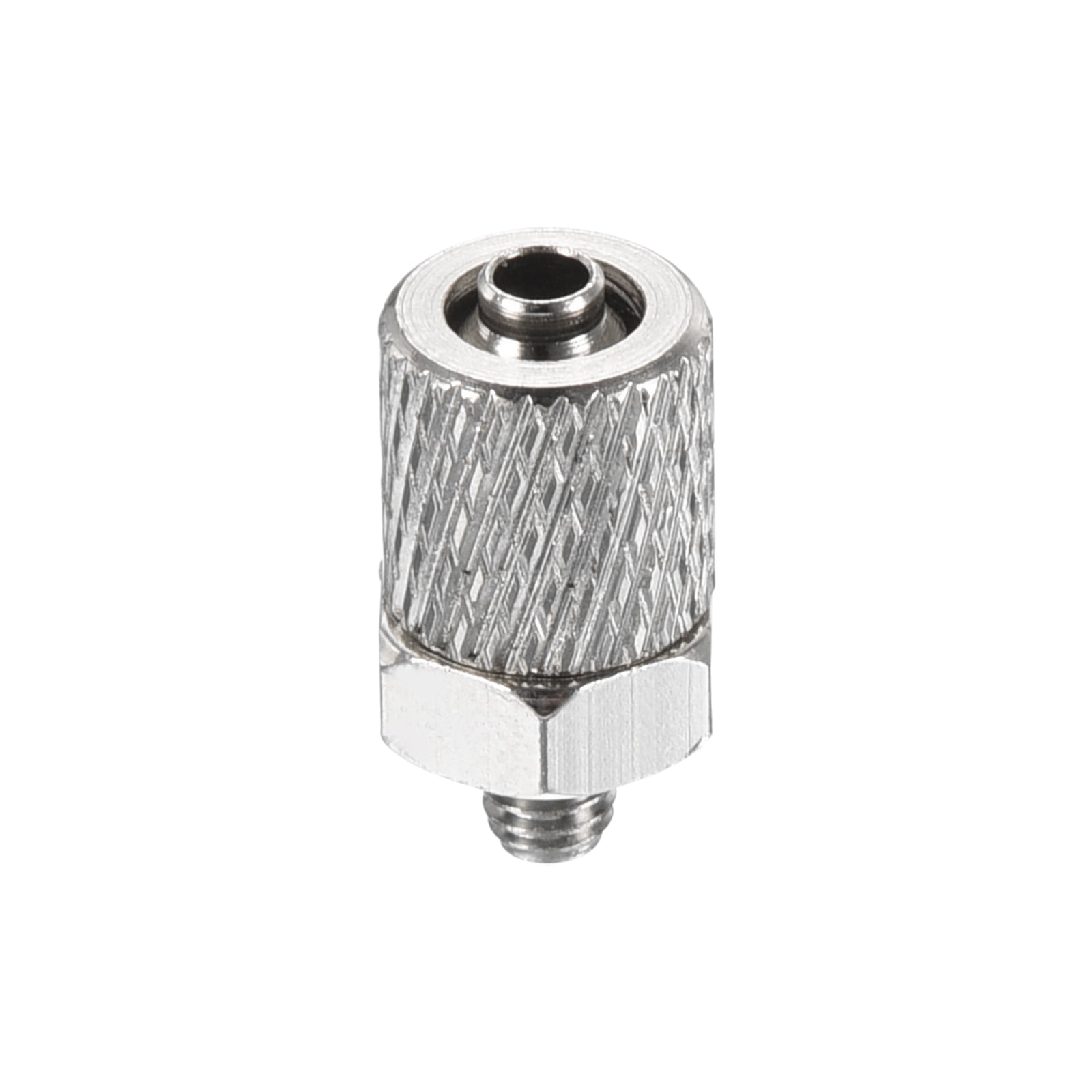 Uxcell M3x0.5 Compression Fitting Connector Male Thread Push to Quick ...