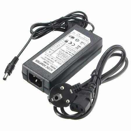 5.5mm x 2.5mm AC 100-240V to DC 24V 4A Switching Power Supply Adapter ...