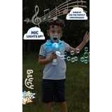 BLUEY Dance Mode Bubble Machine and Toy Microphone | Bluey Toy for Baby ...