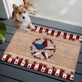 2x3 Ft Entryway Area Rug, Independence Day Kitchen Rug Runner Washable ...