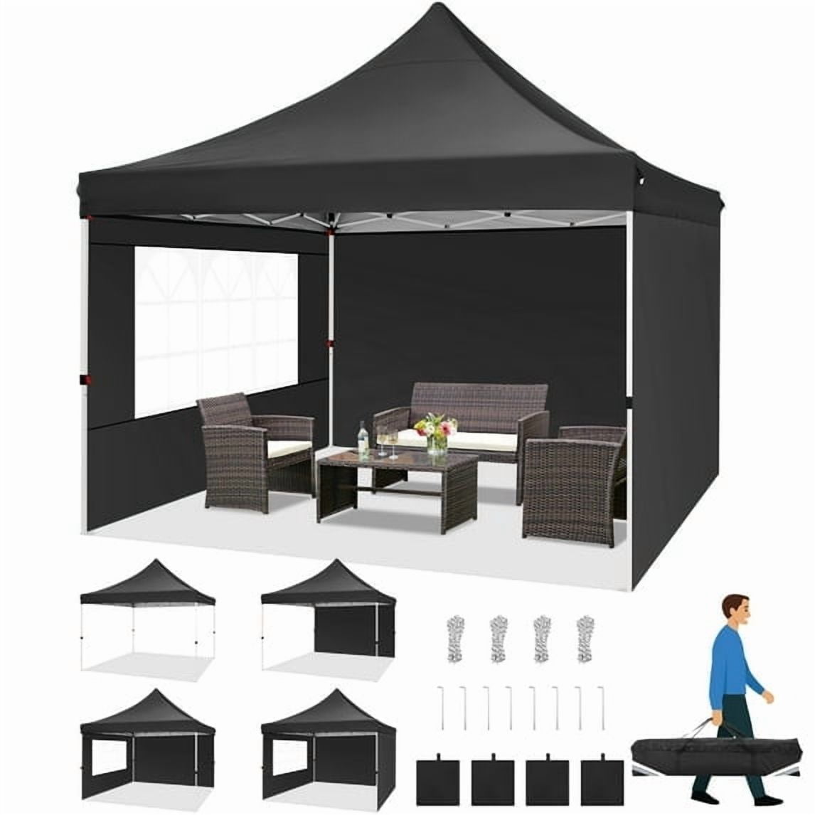 Click here for Cobizi 10x10 Pop-Up Canopy Tent With 3 Sidewalls... prices