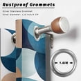 Blue Khaki Outdoor Curtains, Nordic Retro Medieval aterproof ...