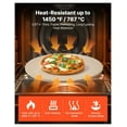 Pizza Stone, 16 in Round Pizza Stone, 0.67" Thick Extra Large Baking ...