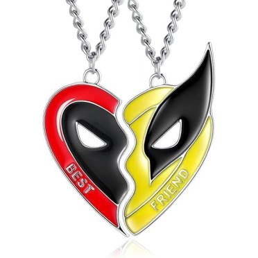 Heart Locket Necklace for Best Friends Matching Friendship Necklaces ...