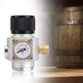 3/8 Inch Mini CO2 Regulator 0-30 PSI with Ball Lock Disconnect ...