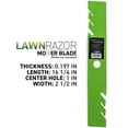 LawnRAZOR Blade for Exmark 48 inch 103-6396 Toothed Lift 3 Pack 810 ...