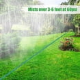 Henotian Garden Soaker Hose 25ft 2 Pack for Backyard: 1/2" Watering ...