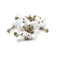 THE CIMPLE CO, Coax Cable Clips, 100 Pieces, White - Walmart.com