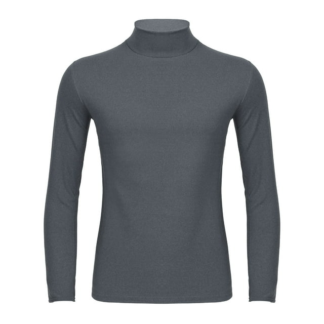 iiniim Thermals for Men Cold Weather Long Sleeve Turtle Mock Neck ...