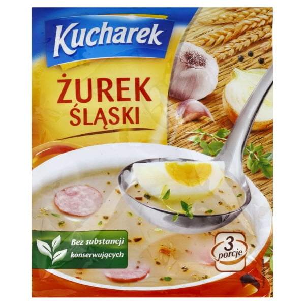 Kucharek Zurek Slaski Sour Rye Soup 46g (Pack of 5) - Walmart.com