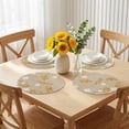 Cherry Blossoms Leather Placemats Set of 2, 12 Inch, Japanese Style ...