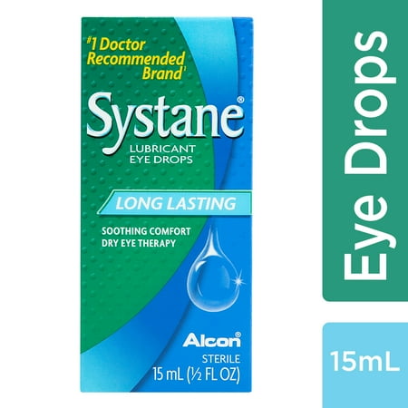 SYSTANE Lubricant Eye Drops for Dry Eyes Symptoms, 15mL - Walmart.com