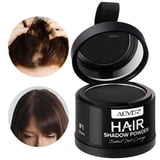 ALIVER Hair Root Cover Powder Black Hairline and Beard Concealer ...