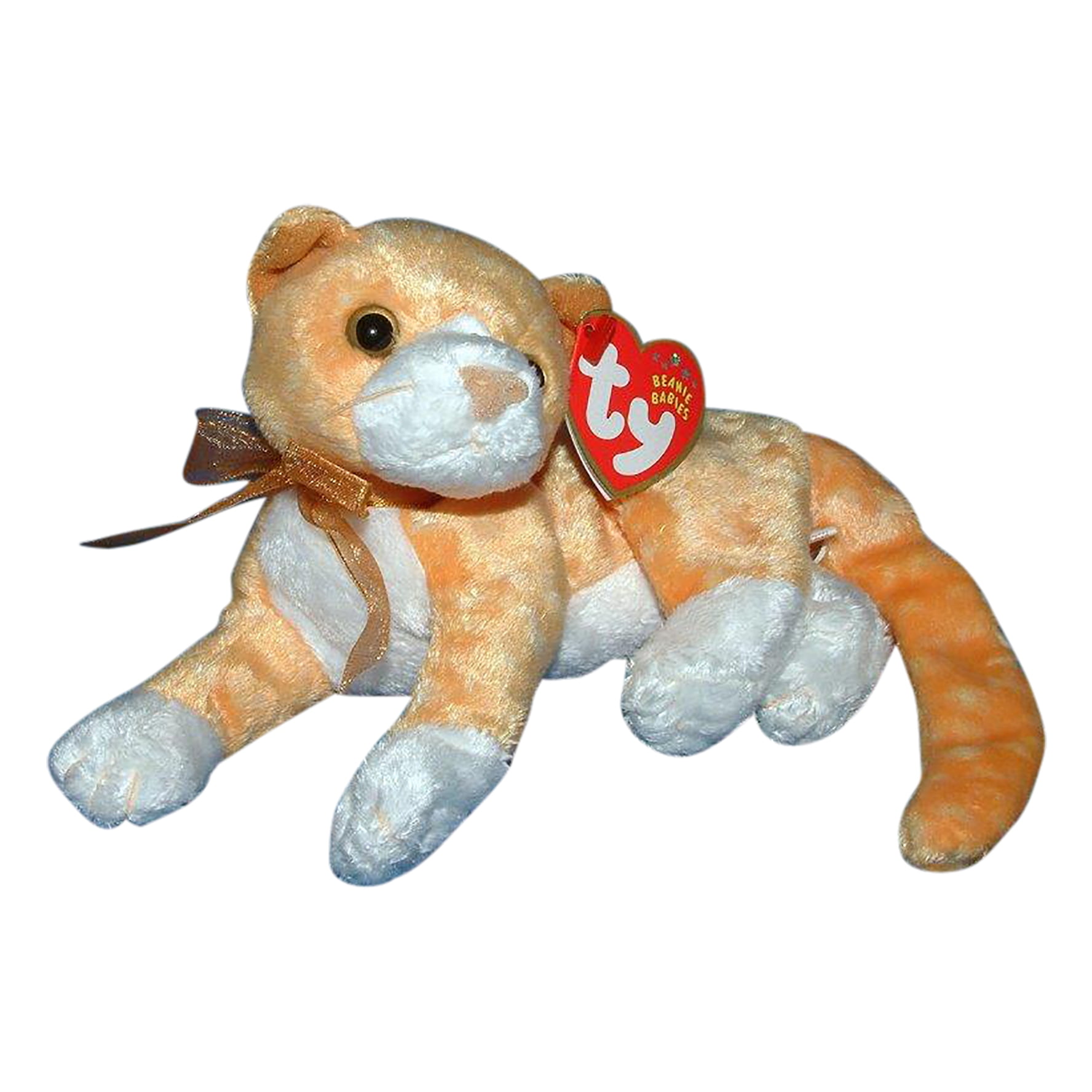 Ty Beanie Baby: Tabs the Cat | Stuffed Animal | MWMT's - Walmart.com