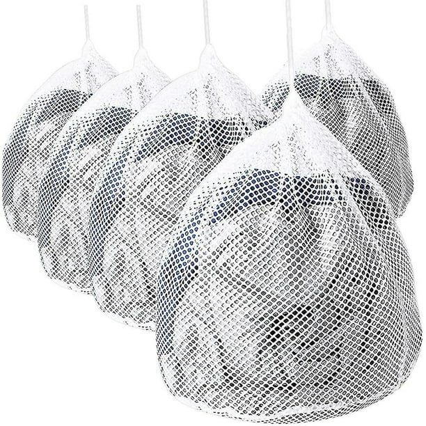 Laundry Bag, Washing Nets Laundry Bag Washing Machine Bag, Rope Mesh ...