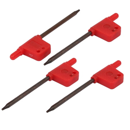 T6 S2 Plastic Nonslip Handle Flag Type Torx Wrench Spanner Repairing ...