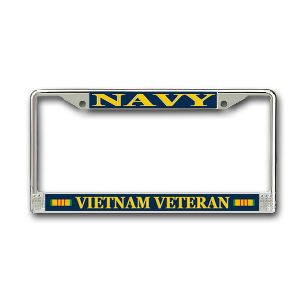 U.S. Navy Vietnam Veteran License Plate Frame - Walmart.com - Walmart.com