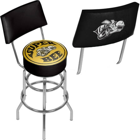 Dodge Swivel Bar Stool with Back, Super Bee | Walmart Canada