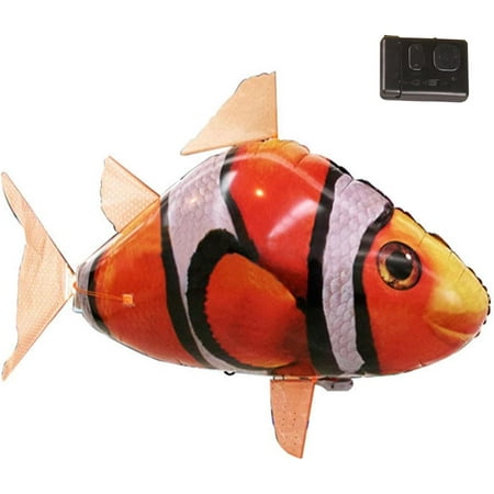 Flying Fish Balloon Remote Control Air Swimmers Inflatable Fish Toy ...