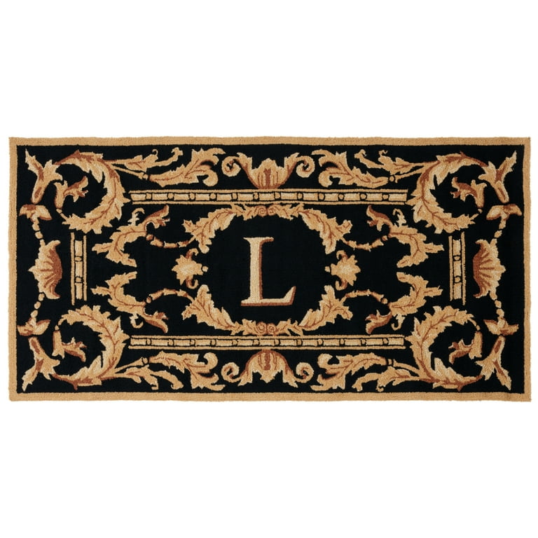 L Monogram Rug