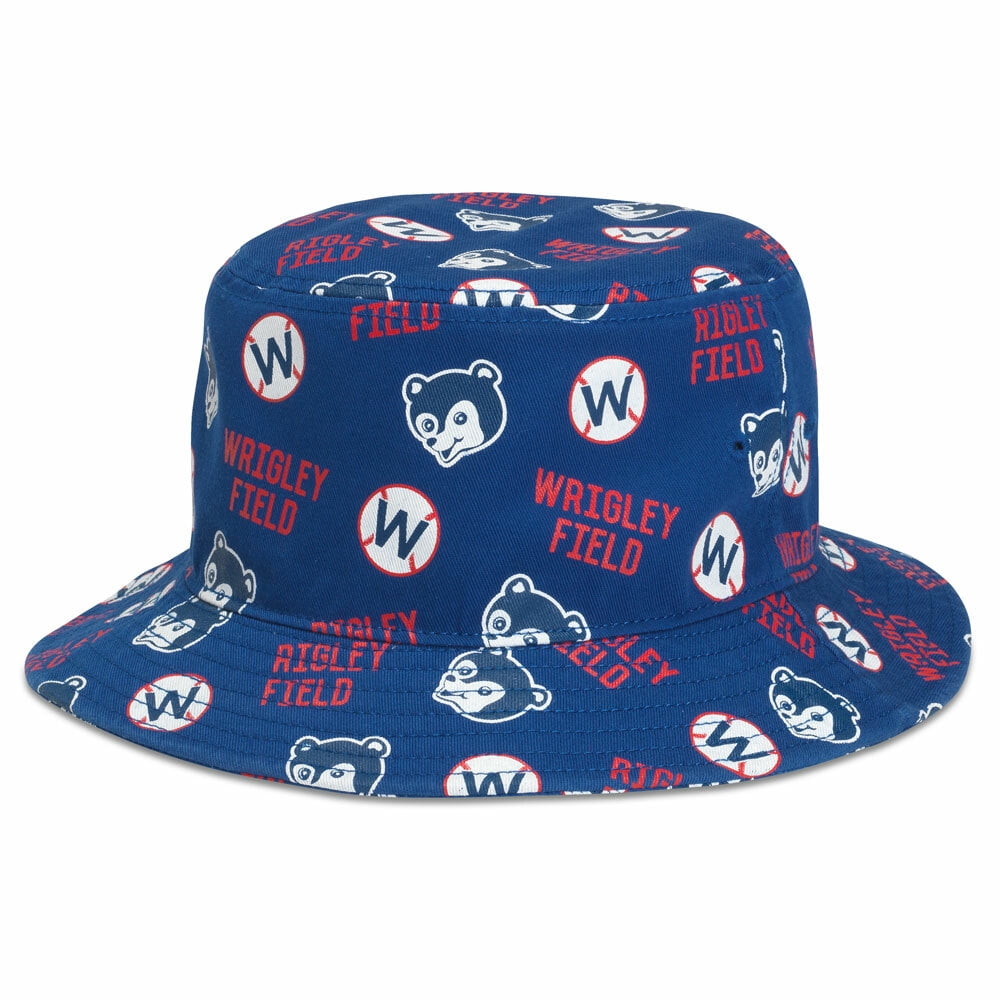 Wrigley Field Chicago Accent Bucket Hat - Walmart.com