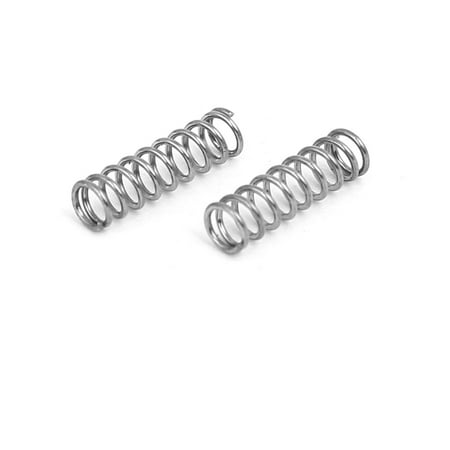 0.4mmx3mmx10mm acier inox 304 Compression Ressort Argenté 20pc ...