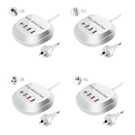 USB Charging Plug-in Plastic High-ranking Power Strip Streamlined ...