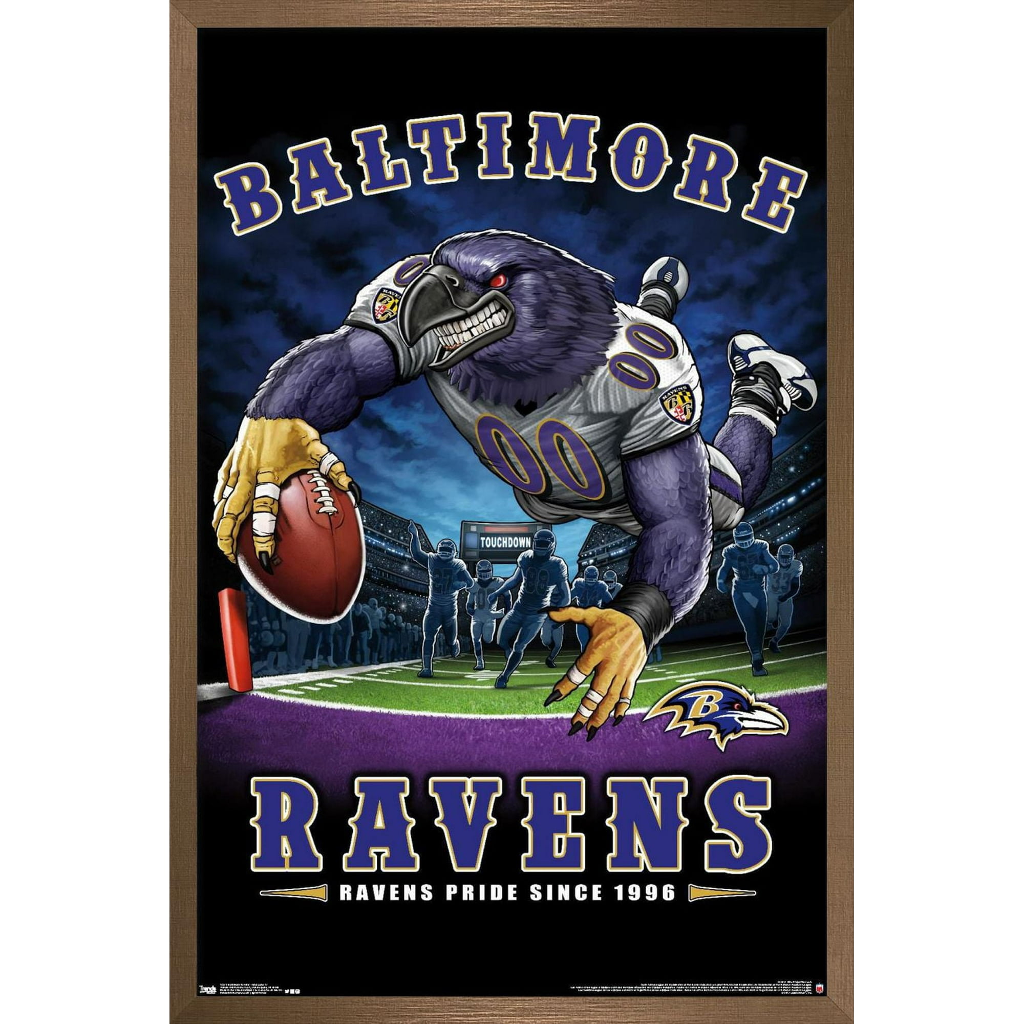 Click here for Trends International Nfl Baltimore Ravens - End Zo... prices