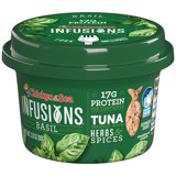 Chicken of the Sea Infusions Basil Tuna, 2.8 oz Cup - Walmart.com