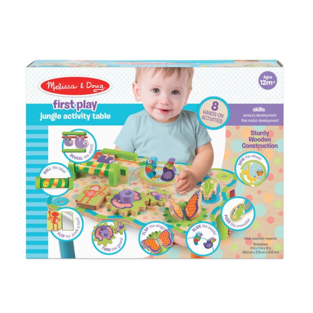 Click here for Melissa & Doug First Play Jungle Wooden Activity T... prices
