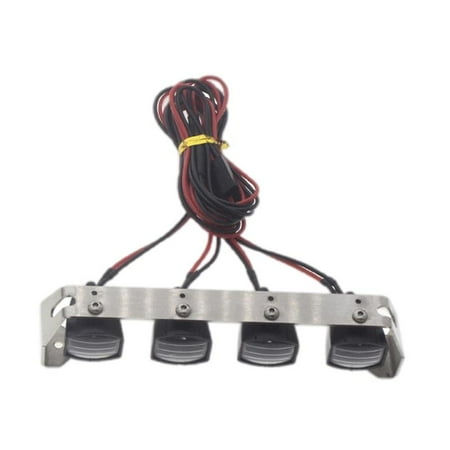 1:10 Scale Light Bar Kit Car LED Roof Lights for TRX4 SCX10 Crawler ...