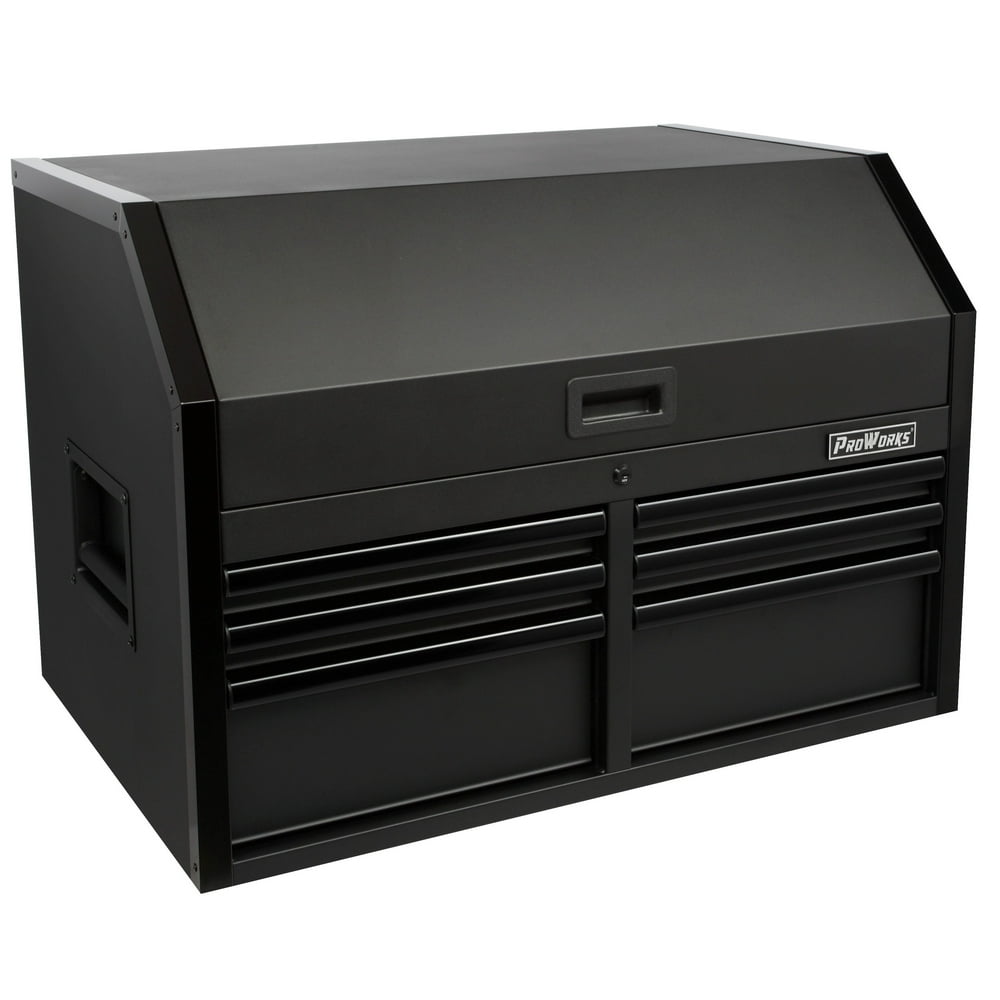 ProWorks 6-Drawer Tool Chest with Power Strip,Garage Use - Walmart.com ...