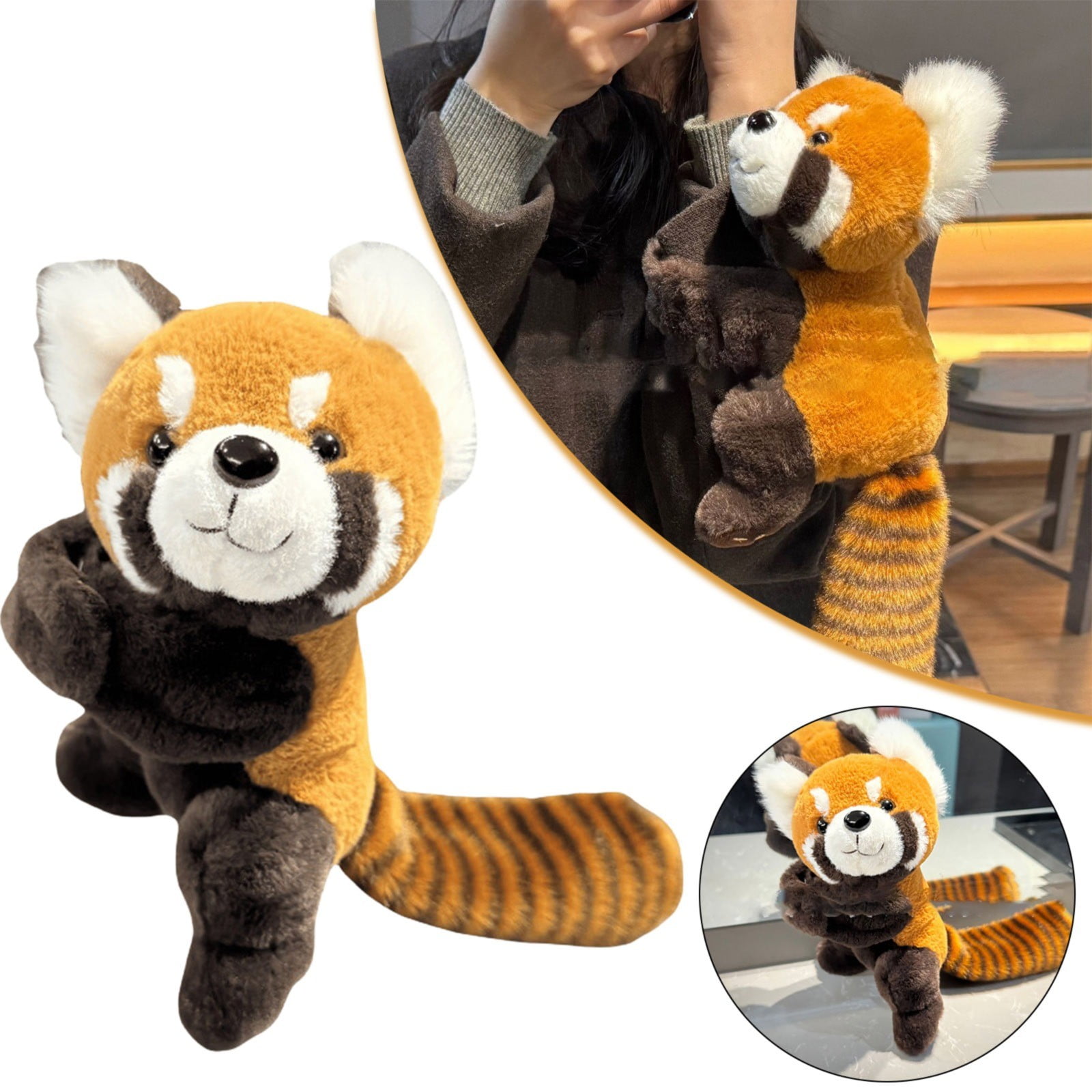 Click here for Mindsprout Realistic Red Panda Plush Toy Cute Soft... prices