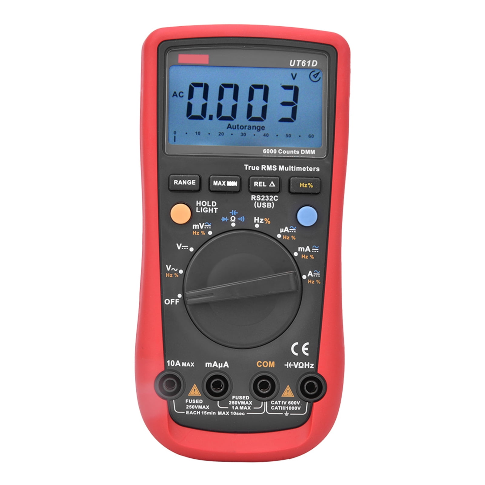 Buy Multimeter, Designed Safely High Resolution Overload Protection ...