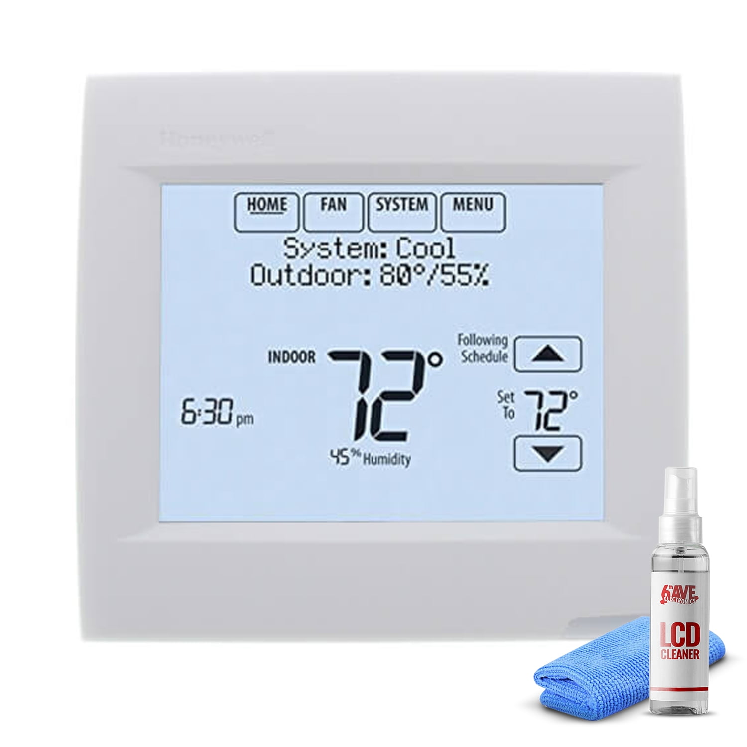 Click here for Honeywell Visionpro 8000 Thermostat - White + Lcd... prices