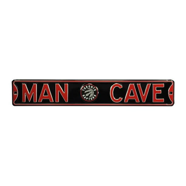 Authentic Street Signs 38085 Toronto Raptors Man Cave Street Sign ...