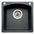 Blanco 441477-2 Diamond Bar Sink 2-Hole, Silgranit II, Available in ...