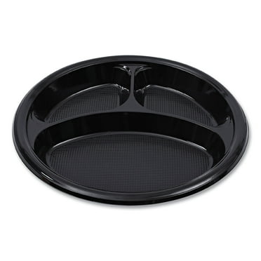 Dart Concorde Disposable Everyday Foam Plate, Divided Sectioned, Bulk ...